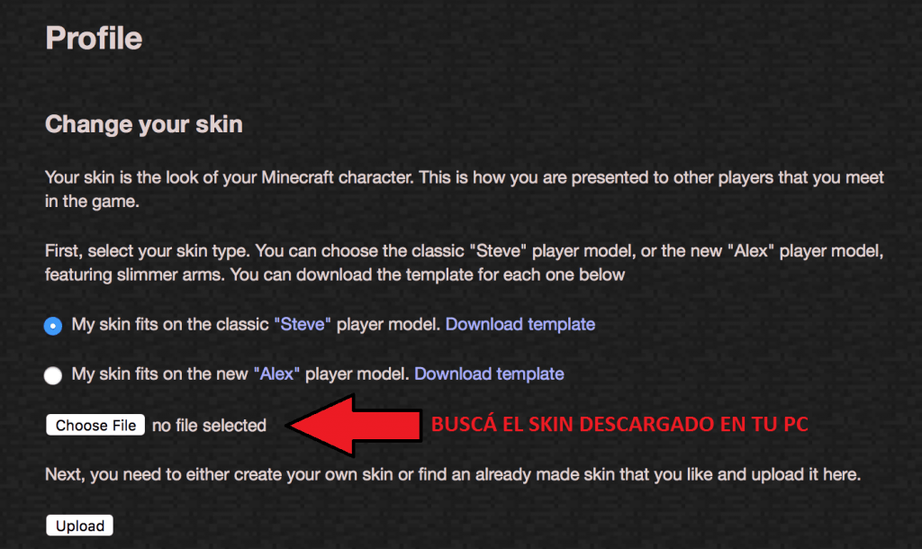 Tutorial: ¿Cómo cambiar un skin de Minecraft? - Geeky